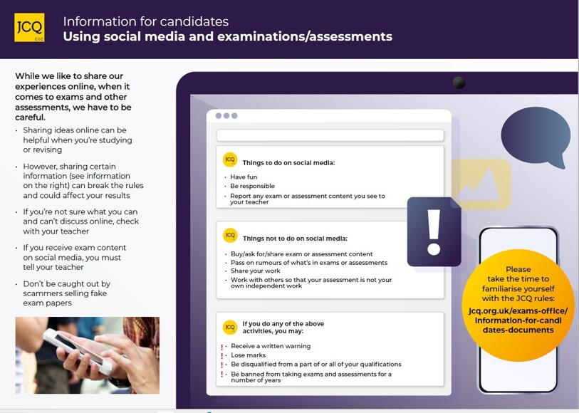 Examinations Information - Chislehurst & Sidcup Grammar School